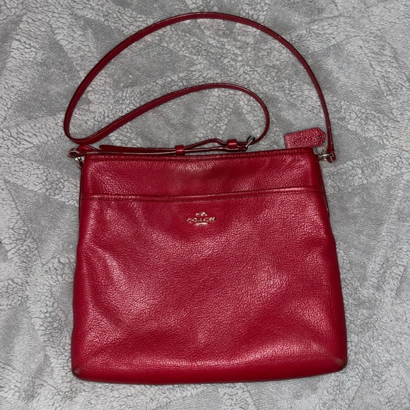 Coach | Bags | Red Coach Purse | Poshmark